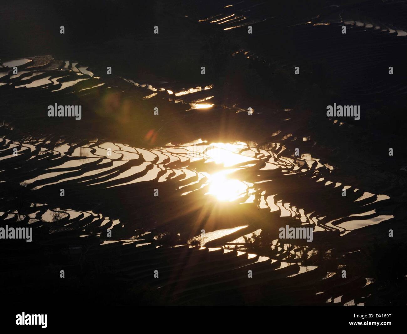 Honghe Hani And Yi Autonomous Prefecture High Resolution Stock ...