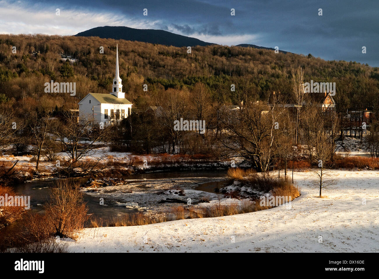 Stowe vermont winter hi-res stock photography and images - Alamy