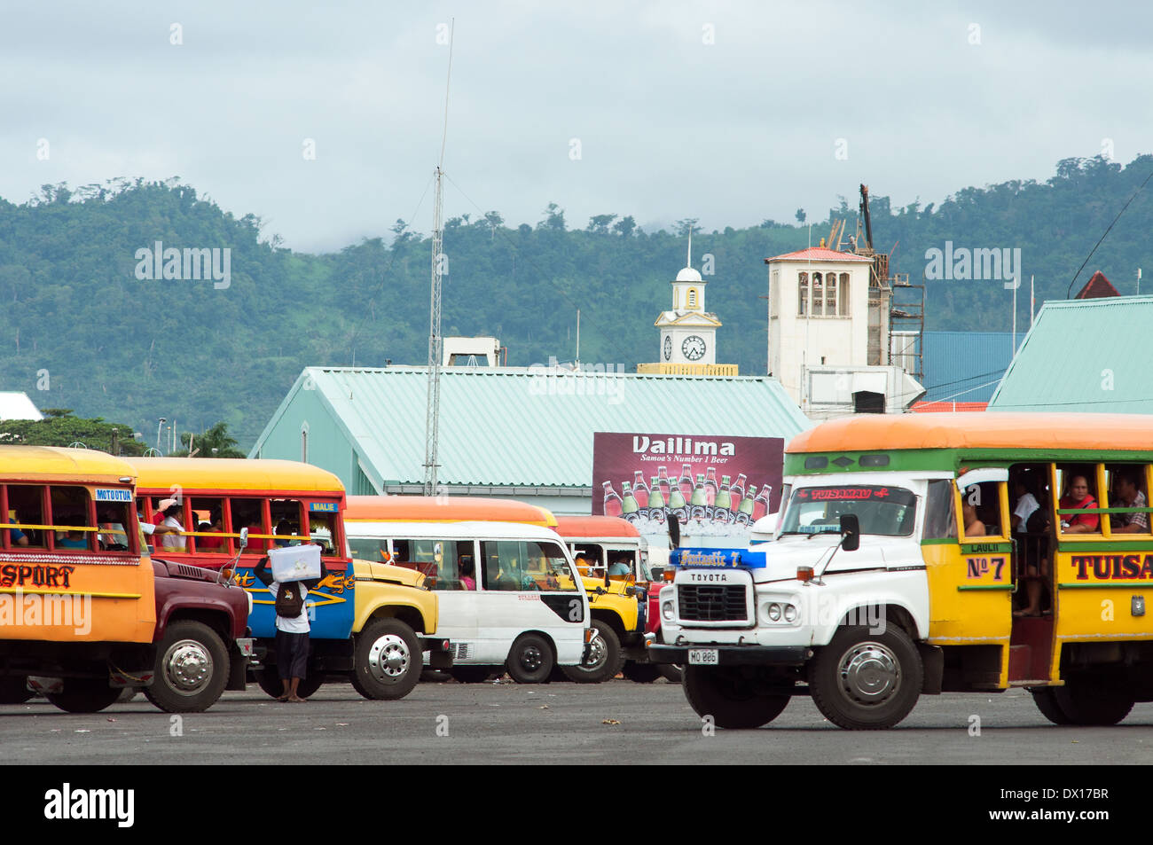 Samoan bus hi-res stock photography and images - Alamy