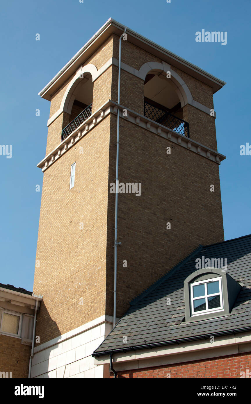The Library tower, Dickens Heath, West Midlands, England, UK Stock ...
