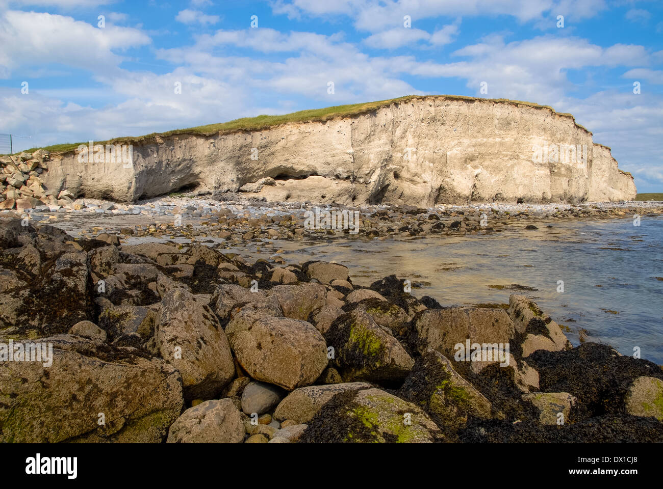 limestone cliffs at Galway, Ireland Stock Photo - Alamy