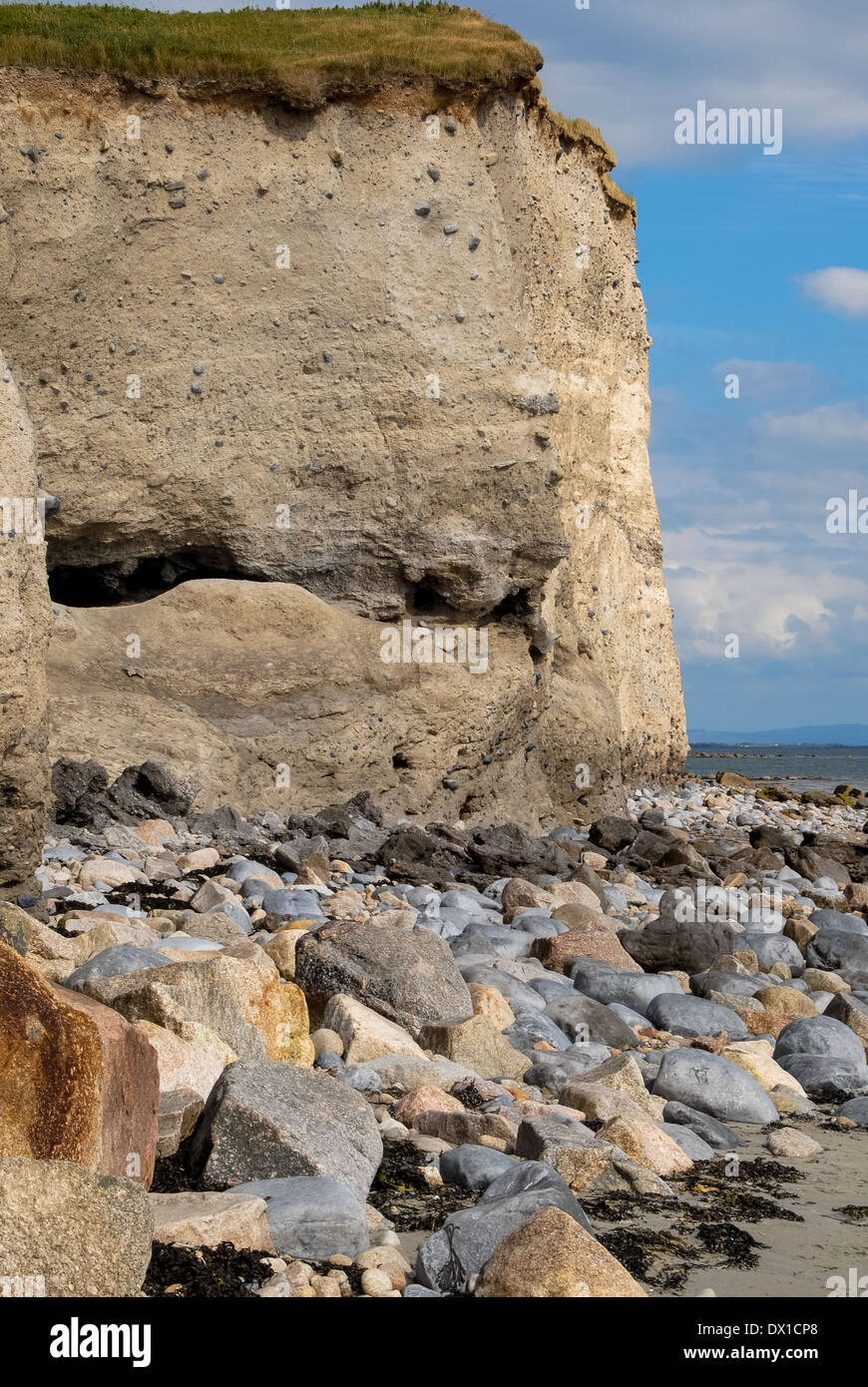 limestone cliffs at Galway, Ireland Stock Photo - Alamy