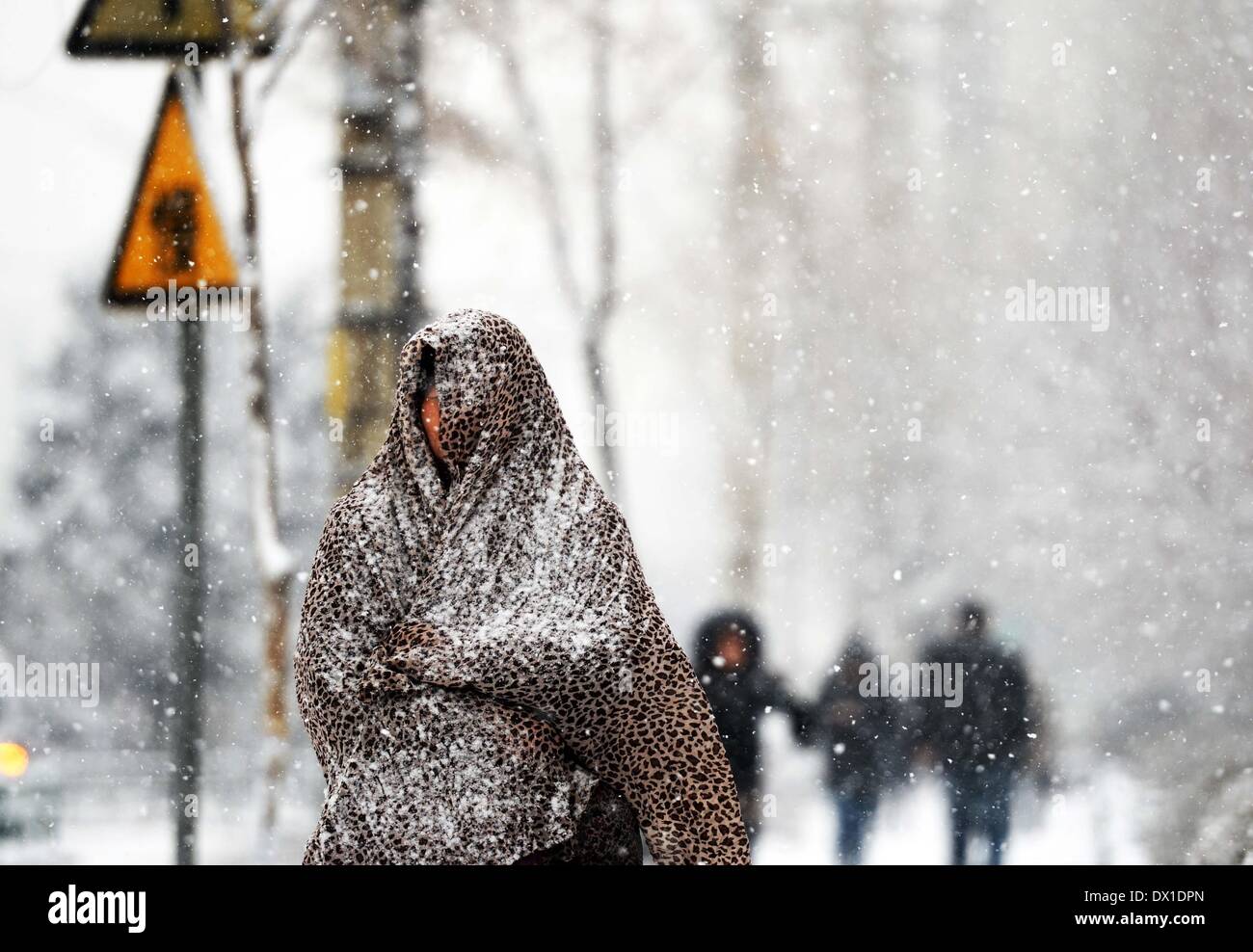 Harbin snow road hi-res stock photography and images - Alamy