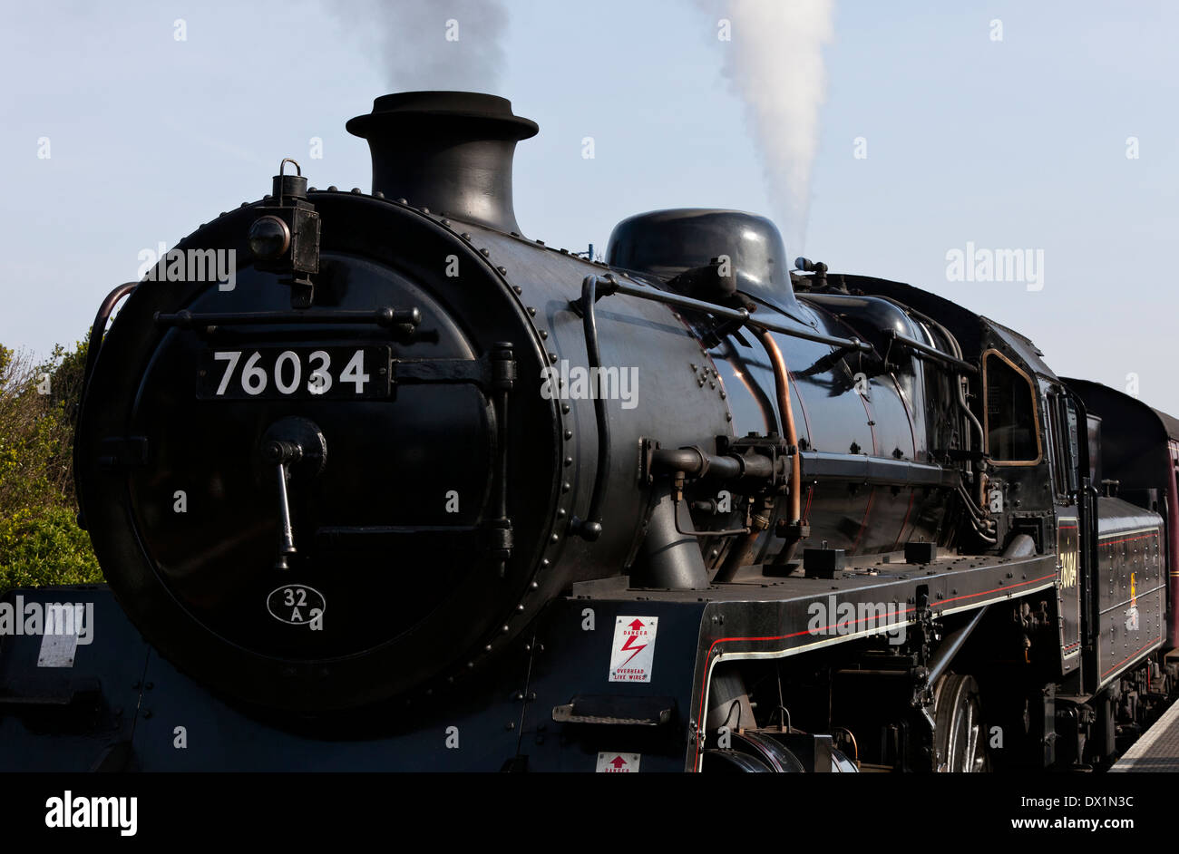 Steam Train engine at Sheringham in Norfolk, England Stock Photo - Alamy