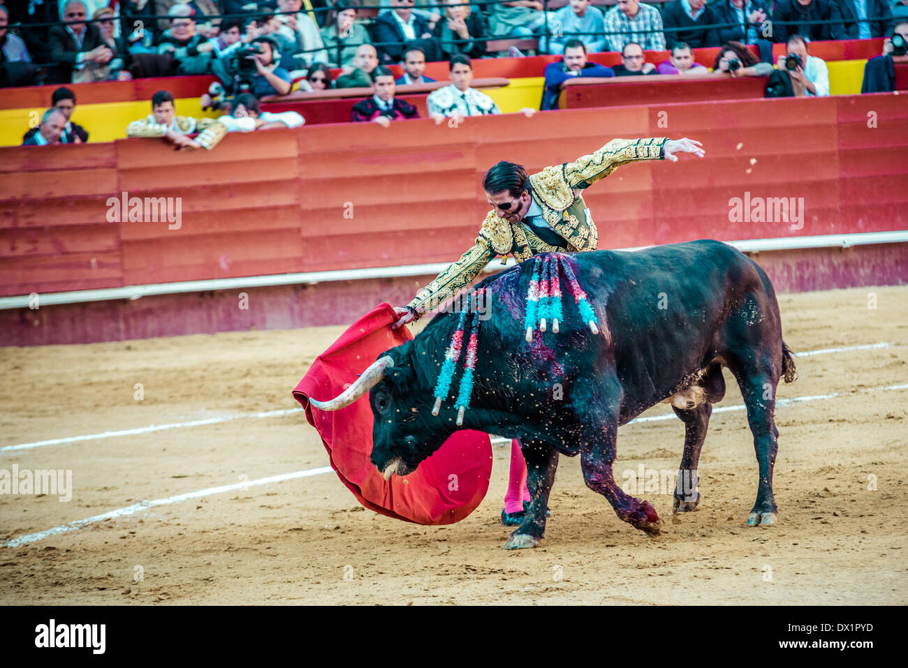Valencia, Spain. March 16th, 2014: Spanish bullfighter Juan Jose ...