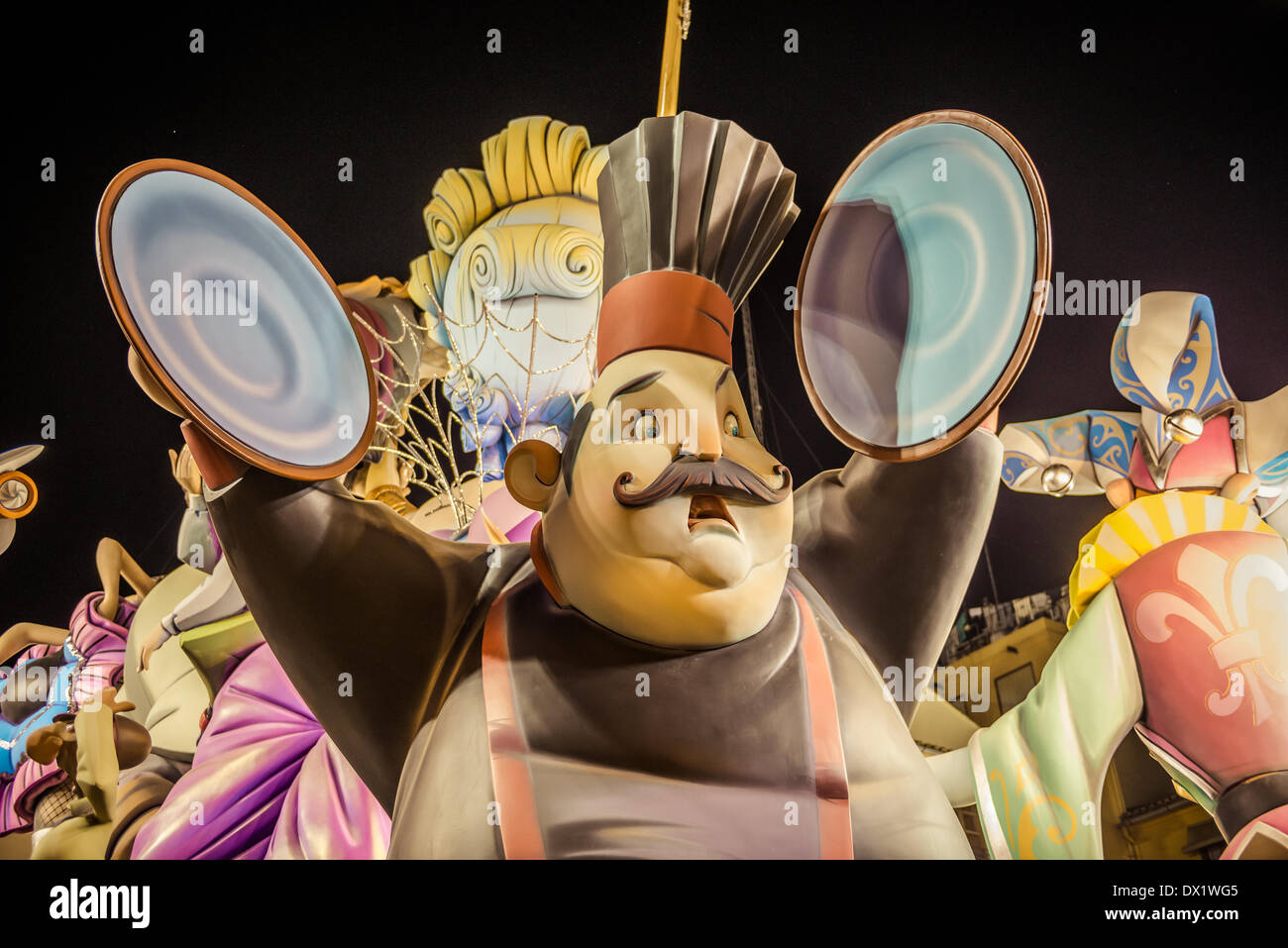 Falla plaza del pilar hi-res stock photography and images - Alamy