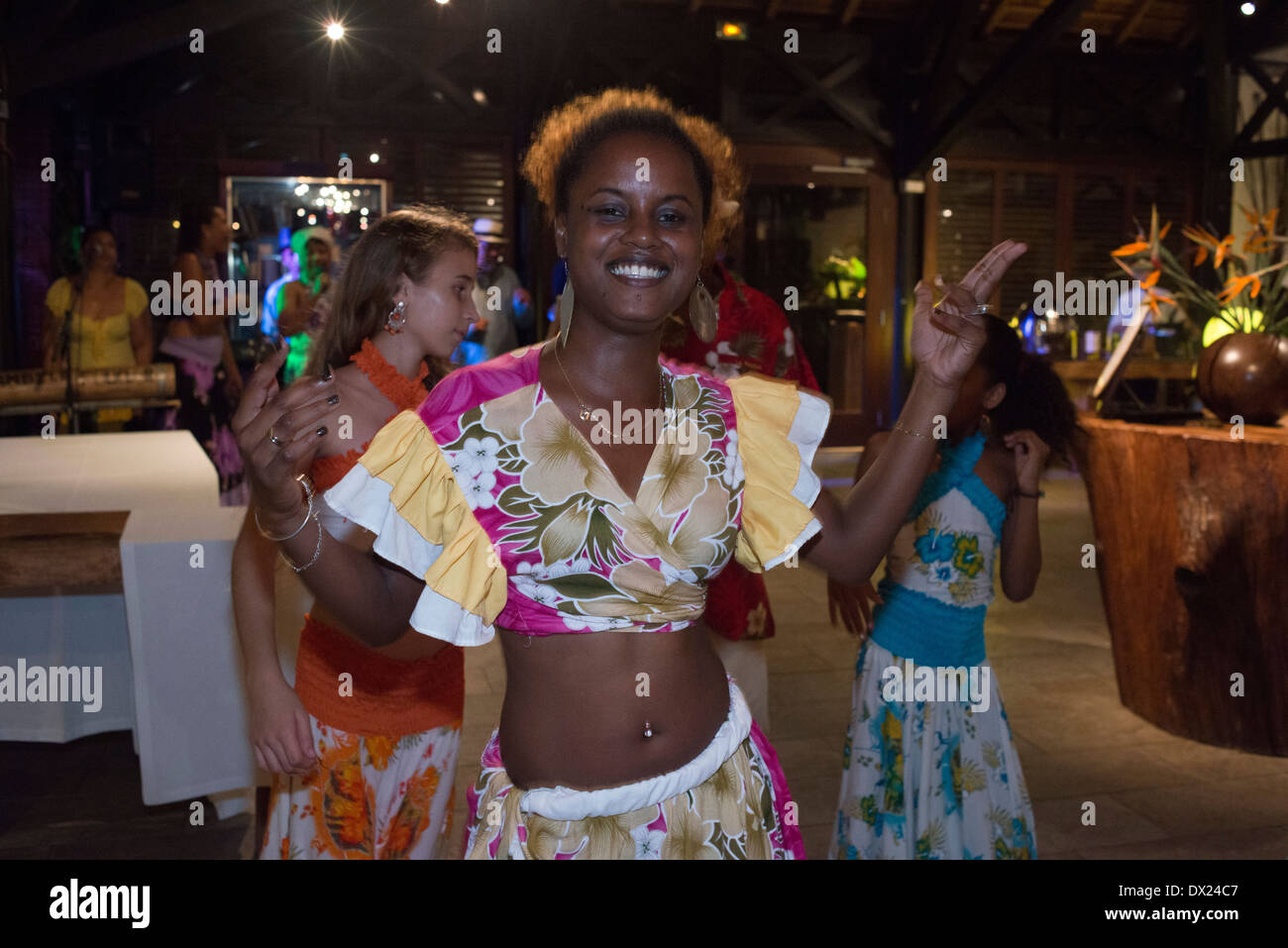 Traditional dances of the island of Reunion. One aspect to note are its ...