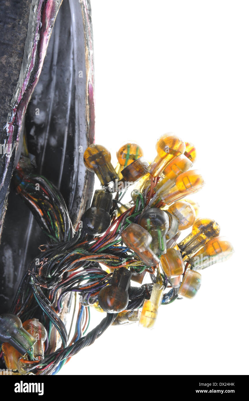 Cable damage, network connection failure Stock Photo - Alamy