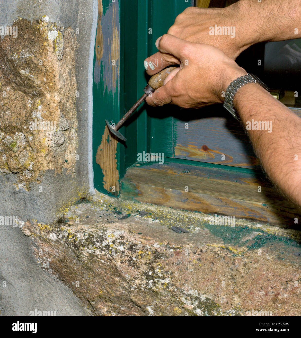 Window scraper diy hi-res stock photography and images - Alamy