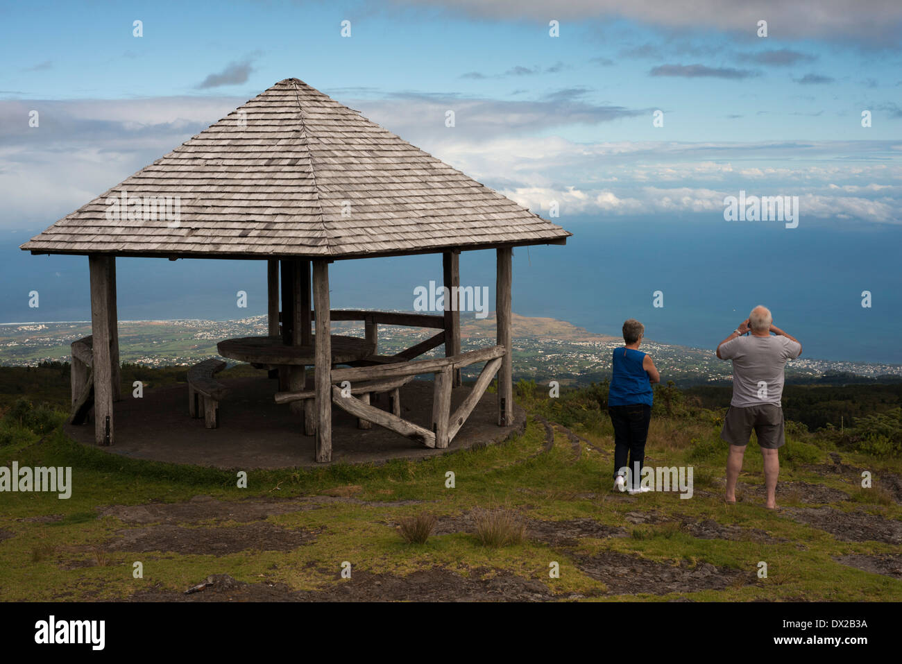 Reunion island highest point hi-res stock photography and images - Alamy