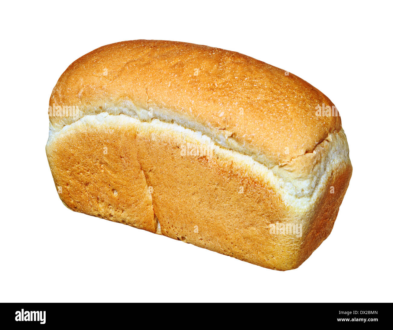Wheat bread isolated on a white background Stock Photo - Alamy