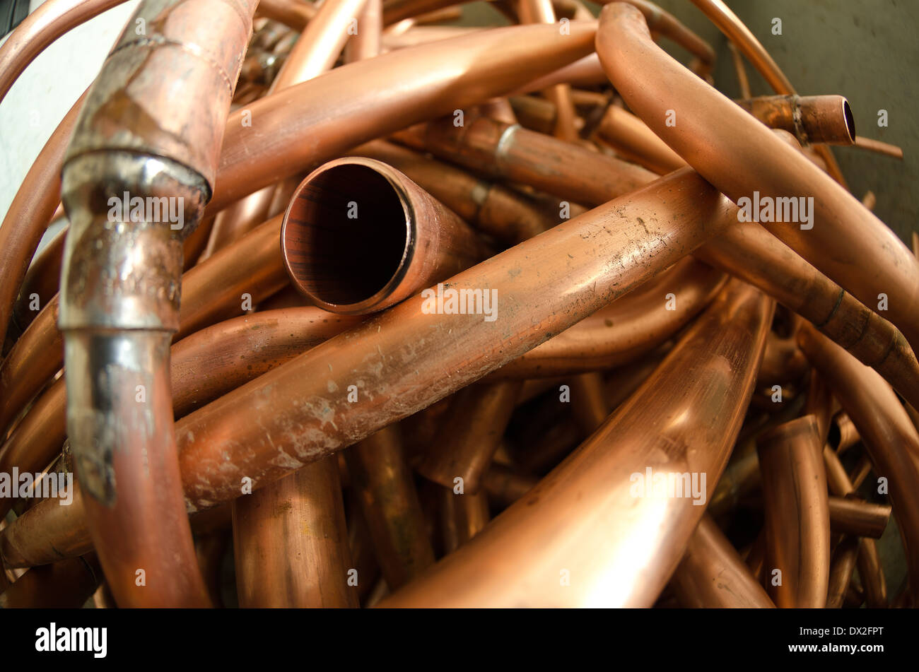 Recycled copper wire hi-res stock photography and images - Alamy