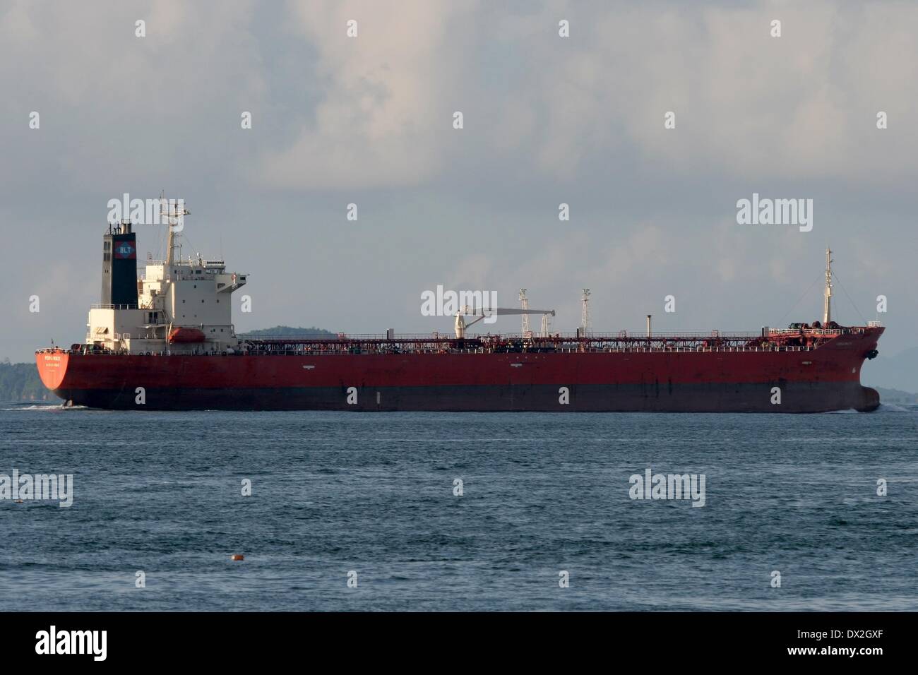 The oil tanker 'Morning Glory', formerly known as 'Pergiwati', is ...
