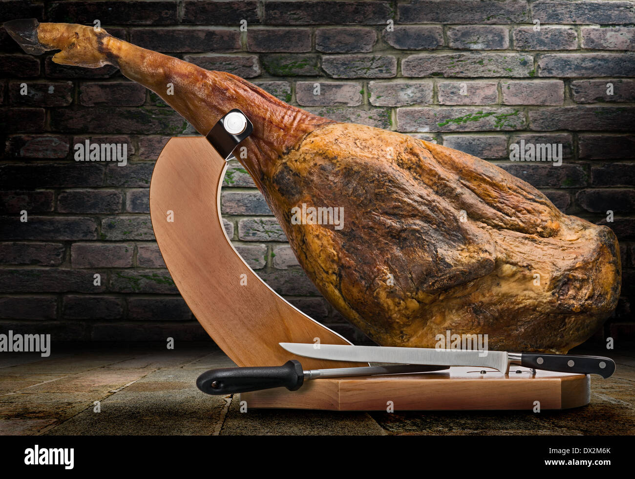 Ham leg dinner hi-res stock photography and images - Alamy