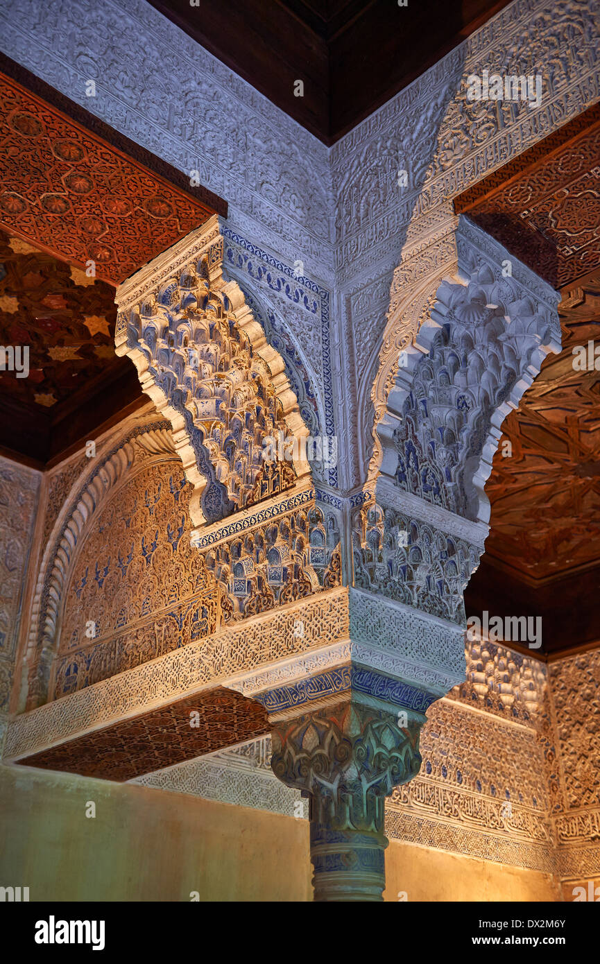 Interior mexuar alhambra in granada hi-res stock photography and images ...