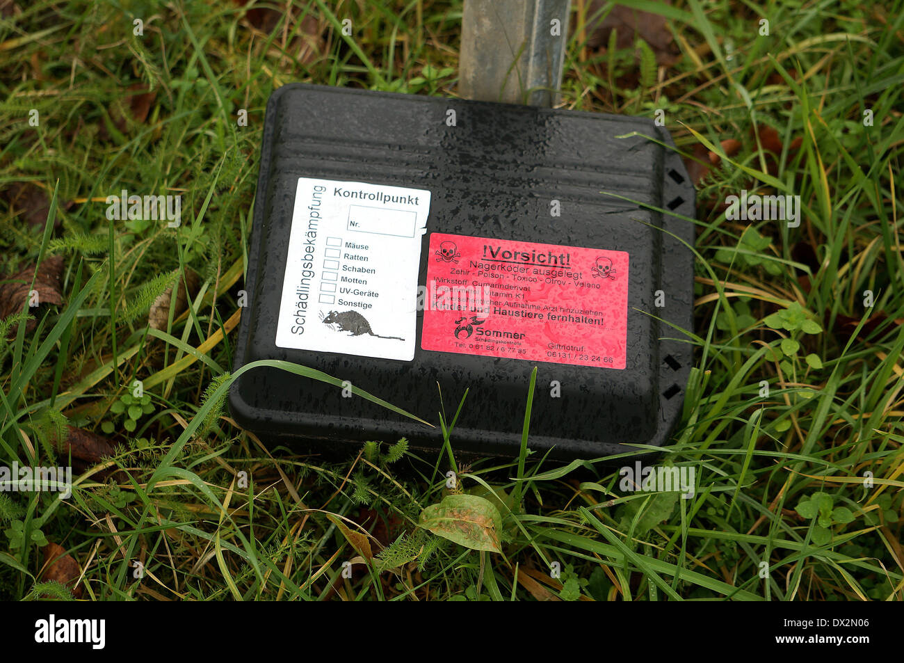 Rat box catcher terminator at an Axxe gas and service station ...