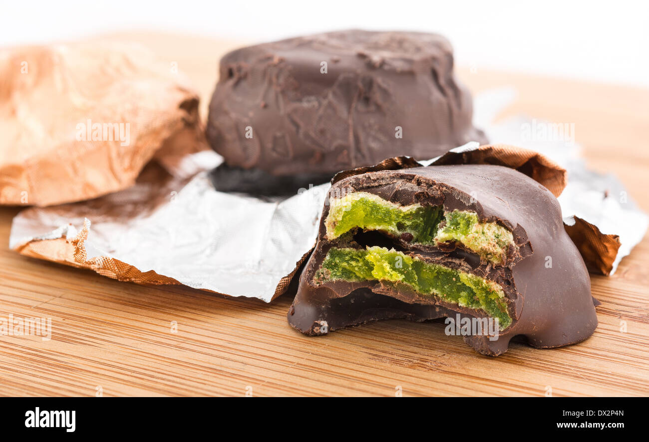 luxury choclate . filled chocolate (fruit Stock Photo - Alamy