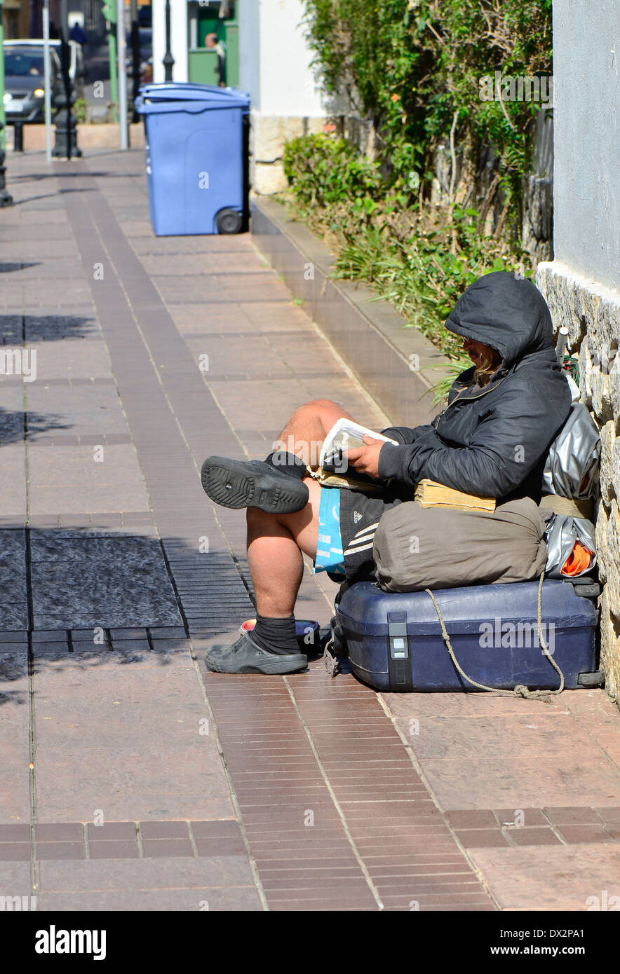 Homeless man spain hi-res stock photography and images - Alamy