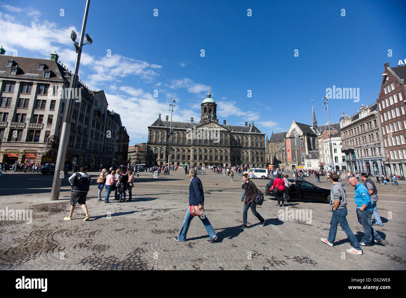 Dam Square, Amsterdam, Netherlands Stock Photo - Alamy