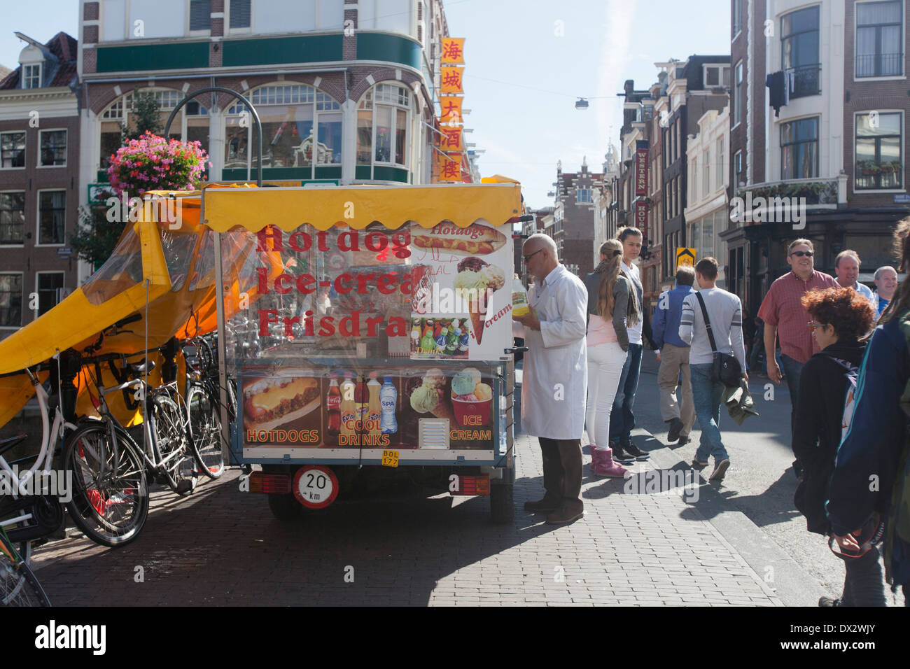 Ice cream in Amsterdam, Netherlands Stock Photo - Alamy
