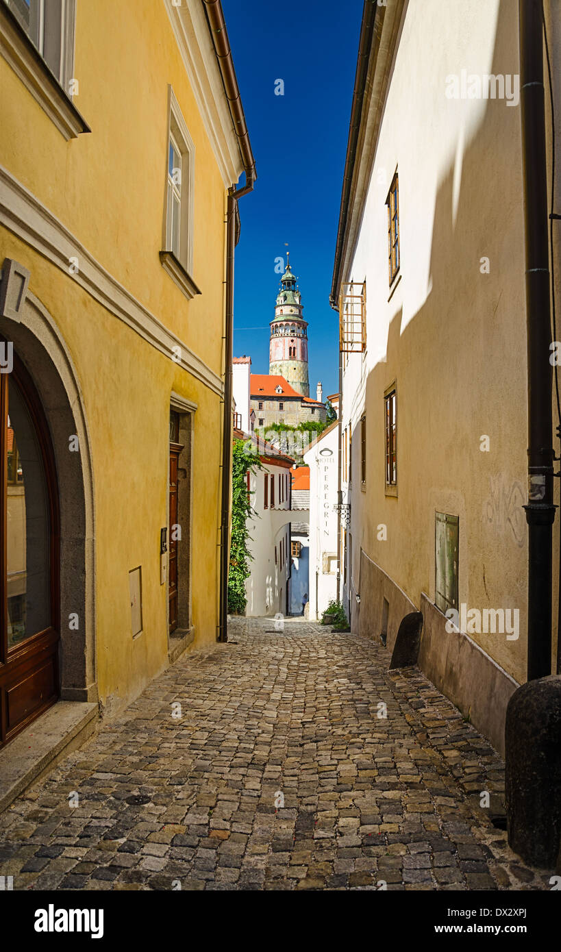 The Castle Tower Stock Photo - Alamy