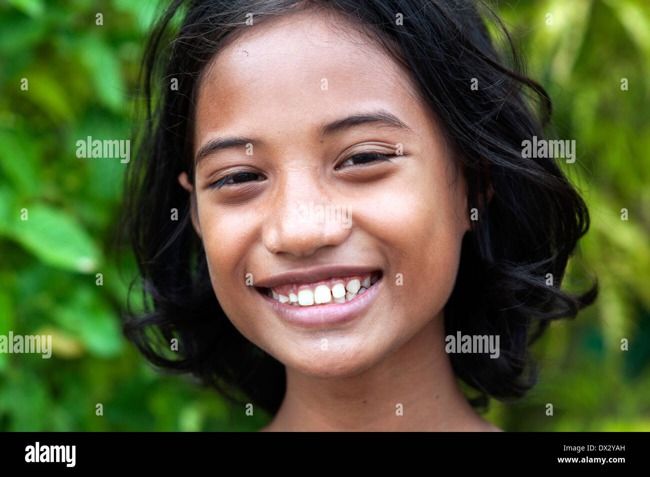 Samoan smile hi-res stock photography and images - Alamy
