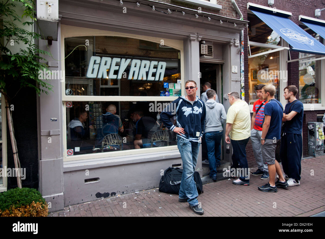 Coffee shop in Amsterdam, Netherlands Stock Photo - Alamy