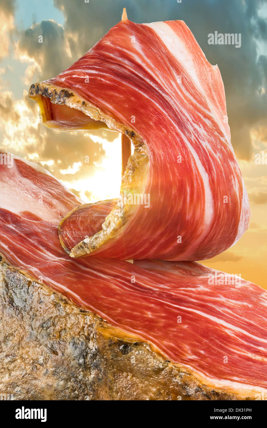 Jamon meat hi-res stock photography and images - Alamy