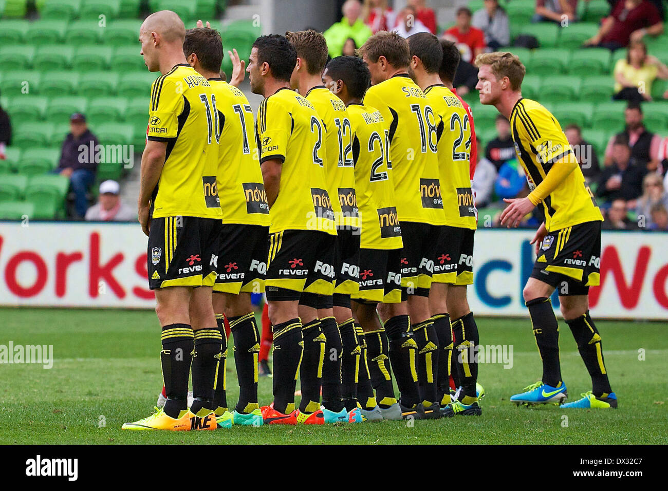 Melbourne, Victoria, Australia. 16th Mar, 2014. Wellington Phoenix FC ...