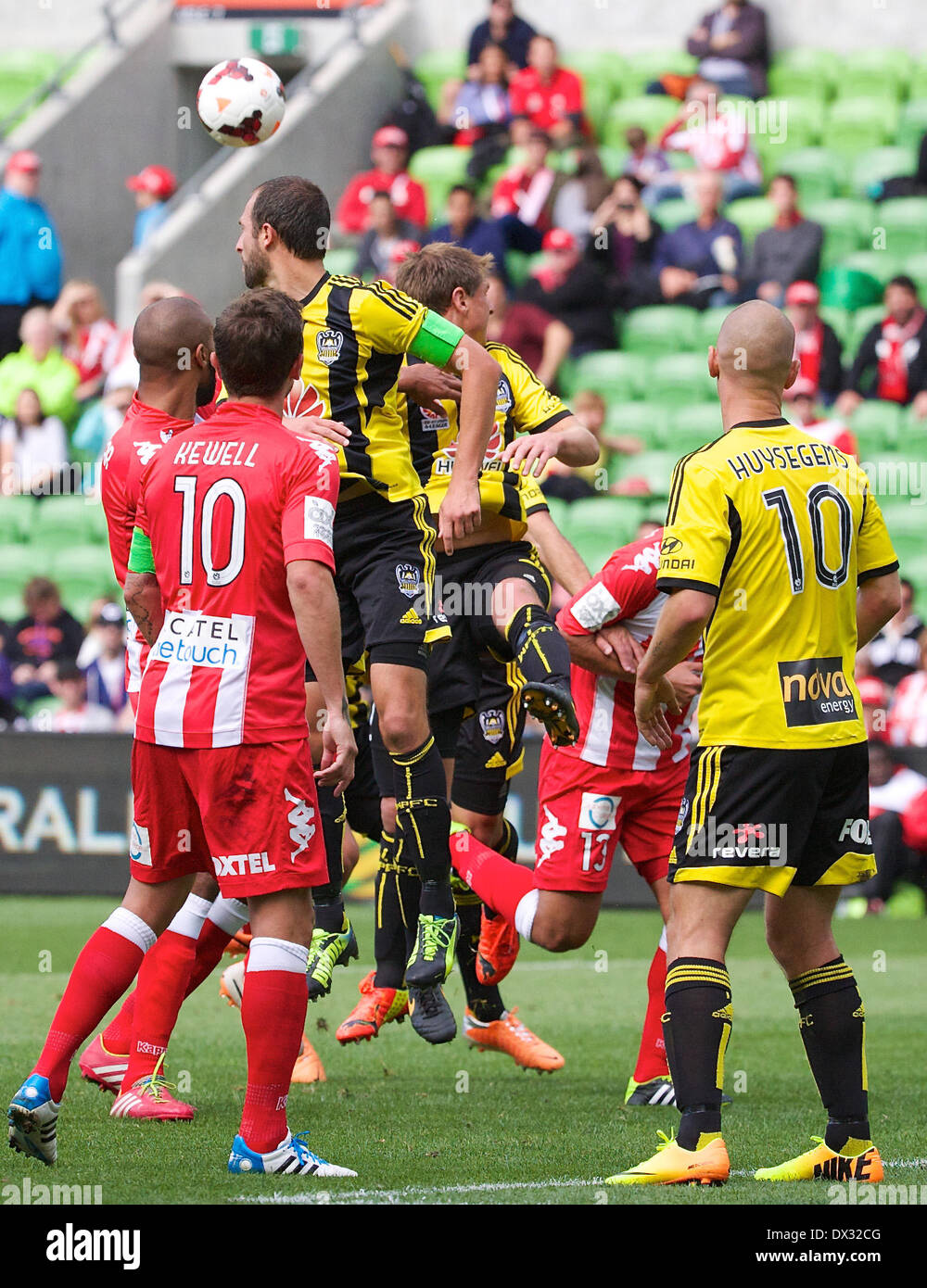 Melbourne, Victoria, Australia. 16th Mar, 2014. Melbourne Heart and ...