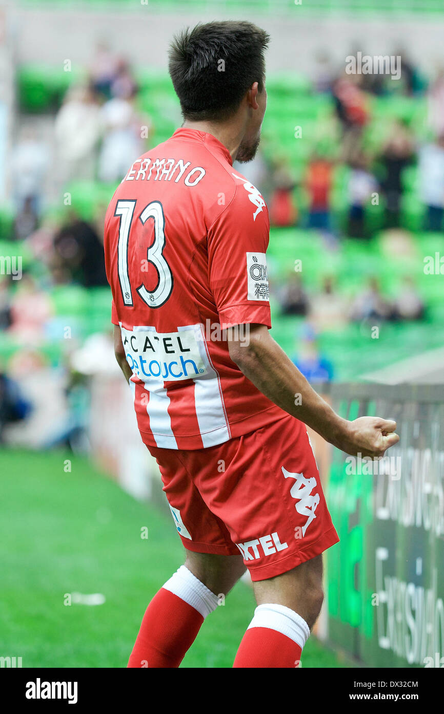 Melbourne, Victoria, Australia. 16th Mar, 2014. JONATHAN GERMANO (13 ...