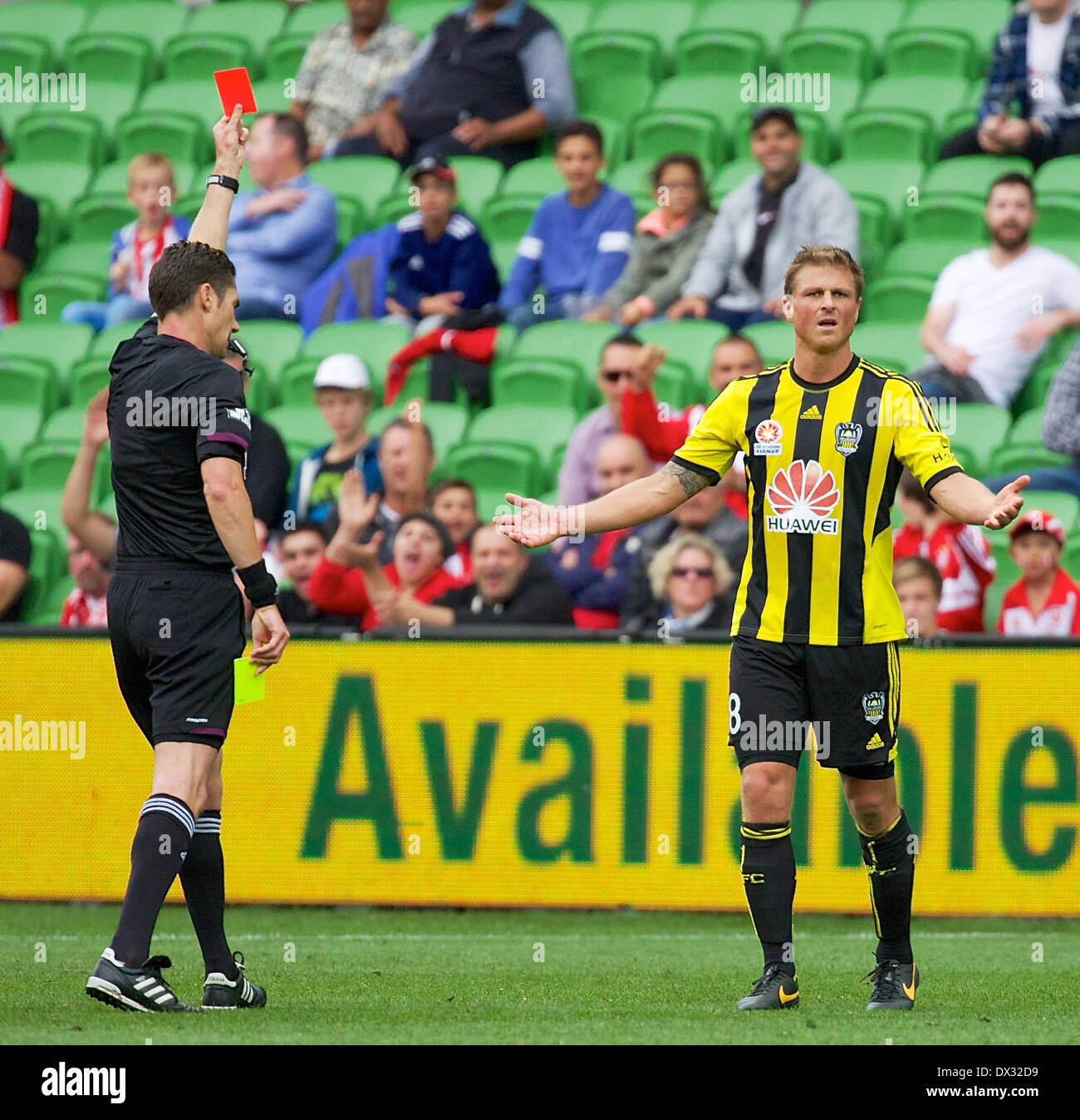 Melbourne, Victoria, Australia. 16th Mar, 2014. BEN SIGMUND of the ...
