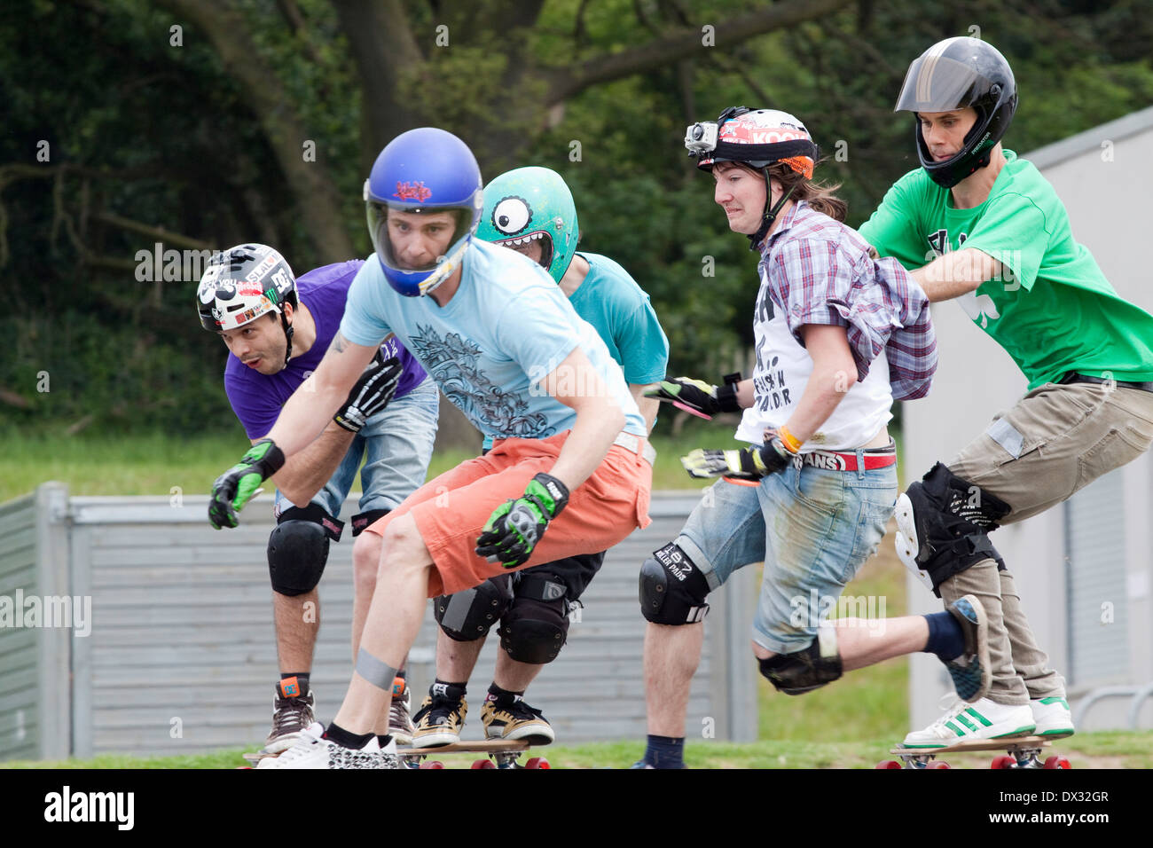 Downhill skateboard race hi-res stock photography and images - Alamy