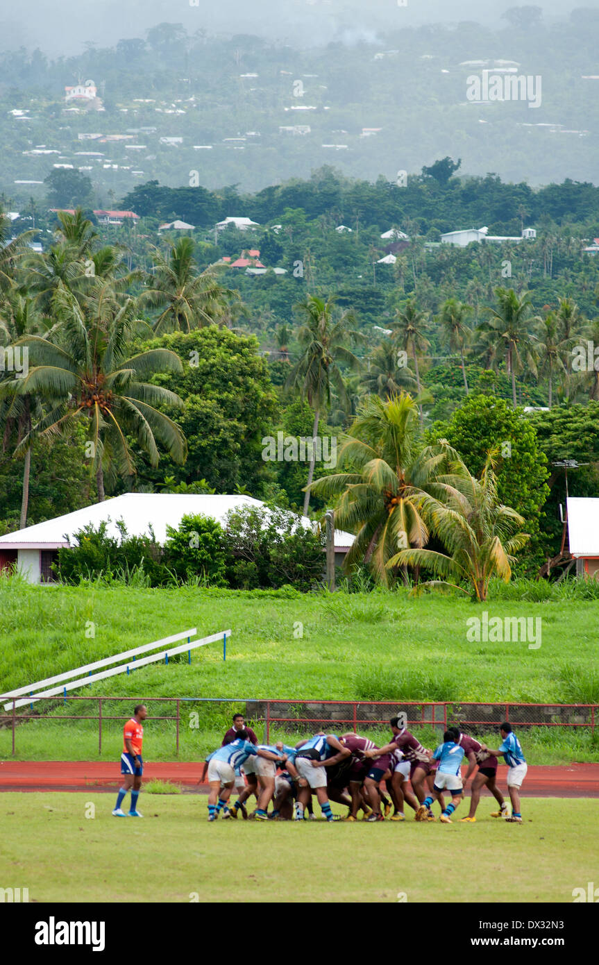 local rugby game, Apia Park, Apia, Samoa Stock Photo - Alamy