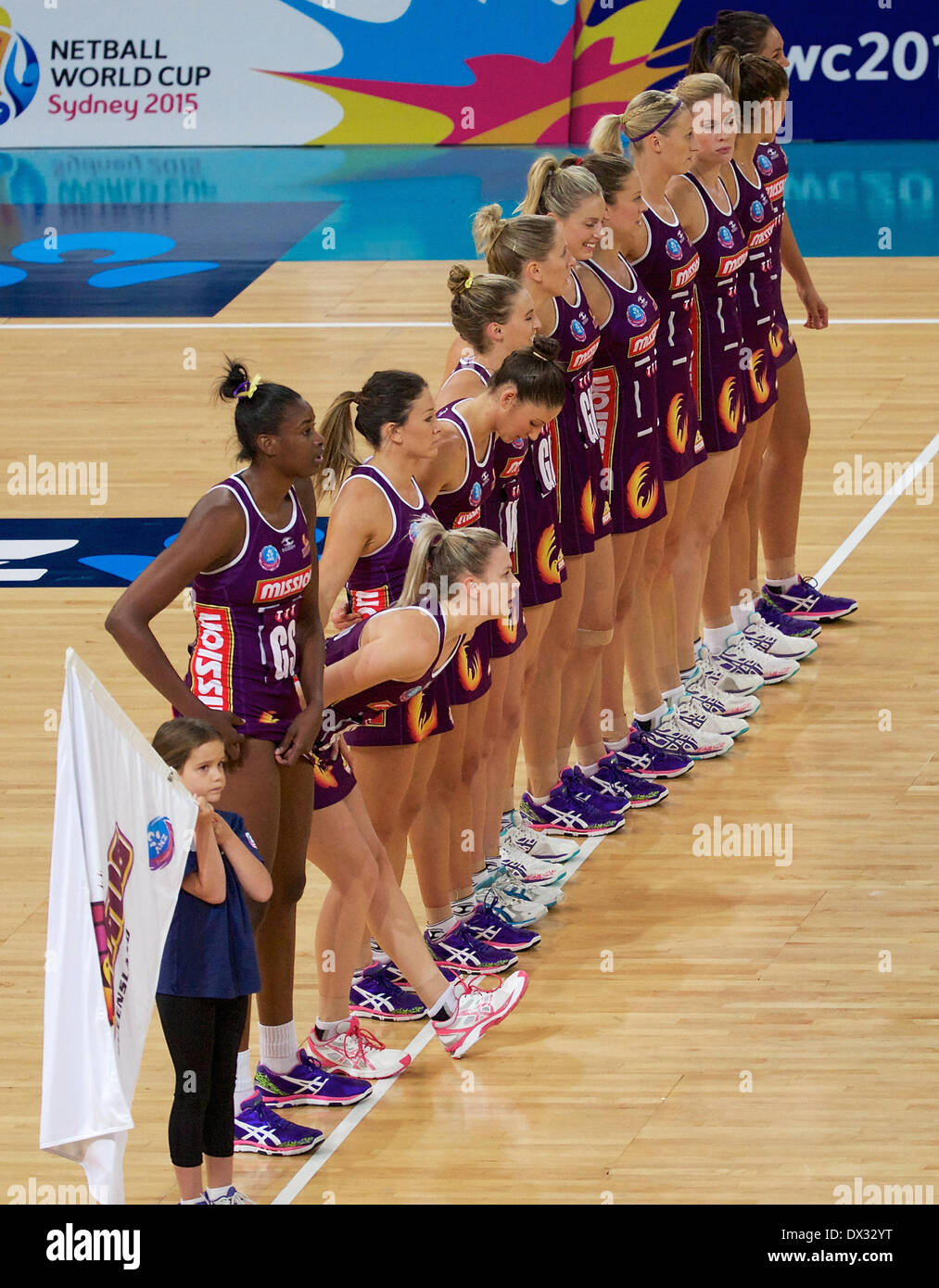 Melbourne, Victoria, Australia. 16th Mar, 2014. The QLD Firebird team ...