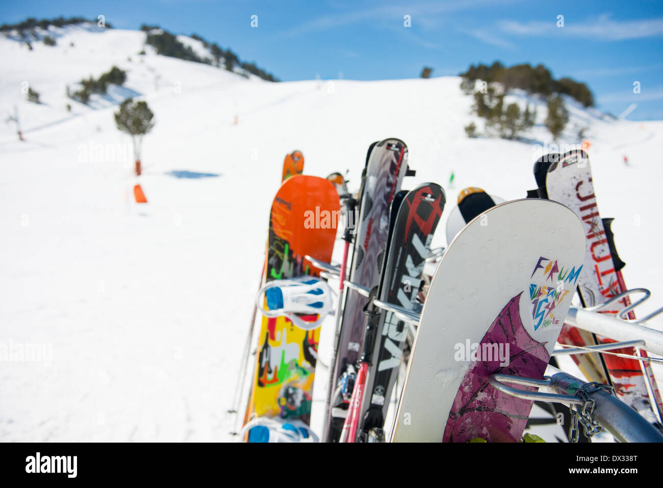 Ski rack hi-res stock photography and images - Alamy