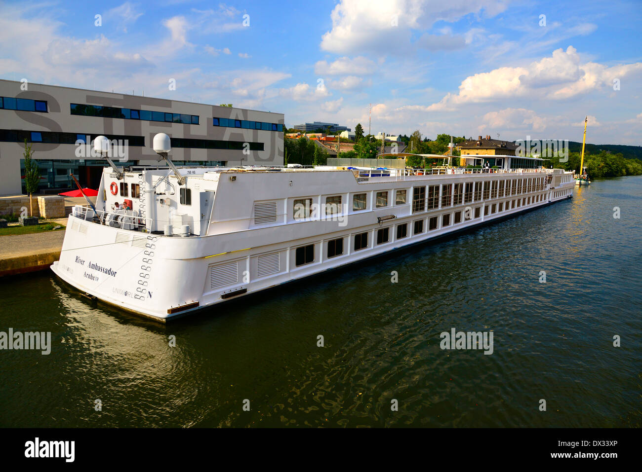 River Cruise Ships Main River Deutschland DE Europe Bavaria Lower ...