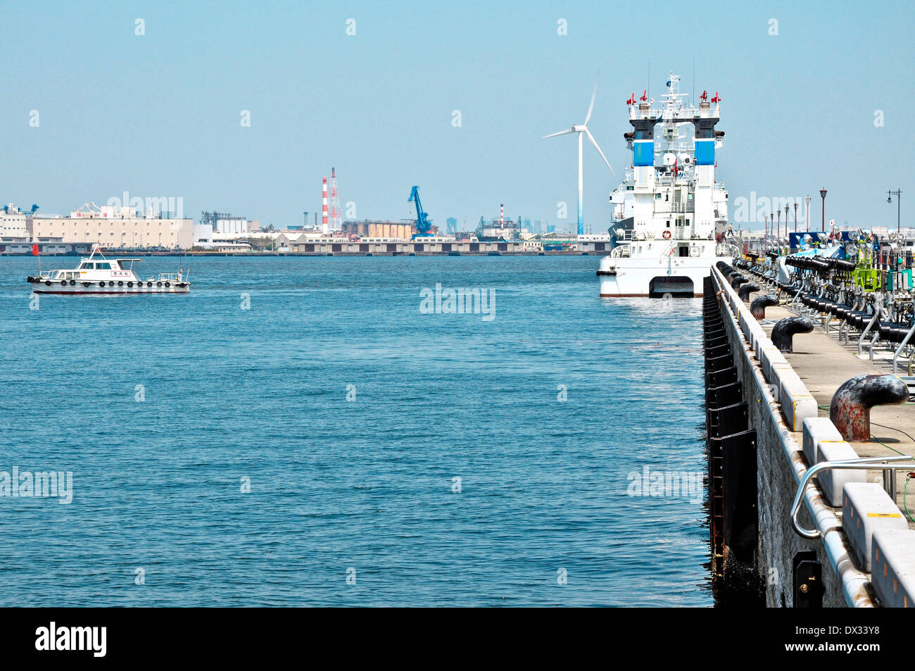 Yokohama harbour - Japan Stock Photo - Alamy