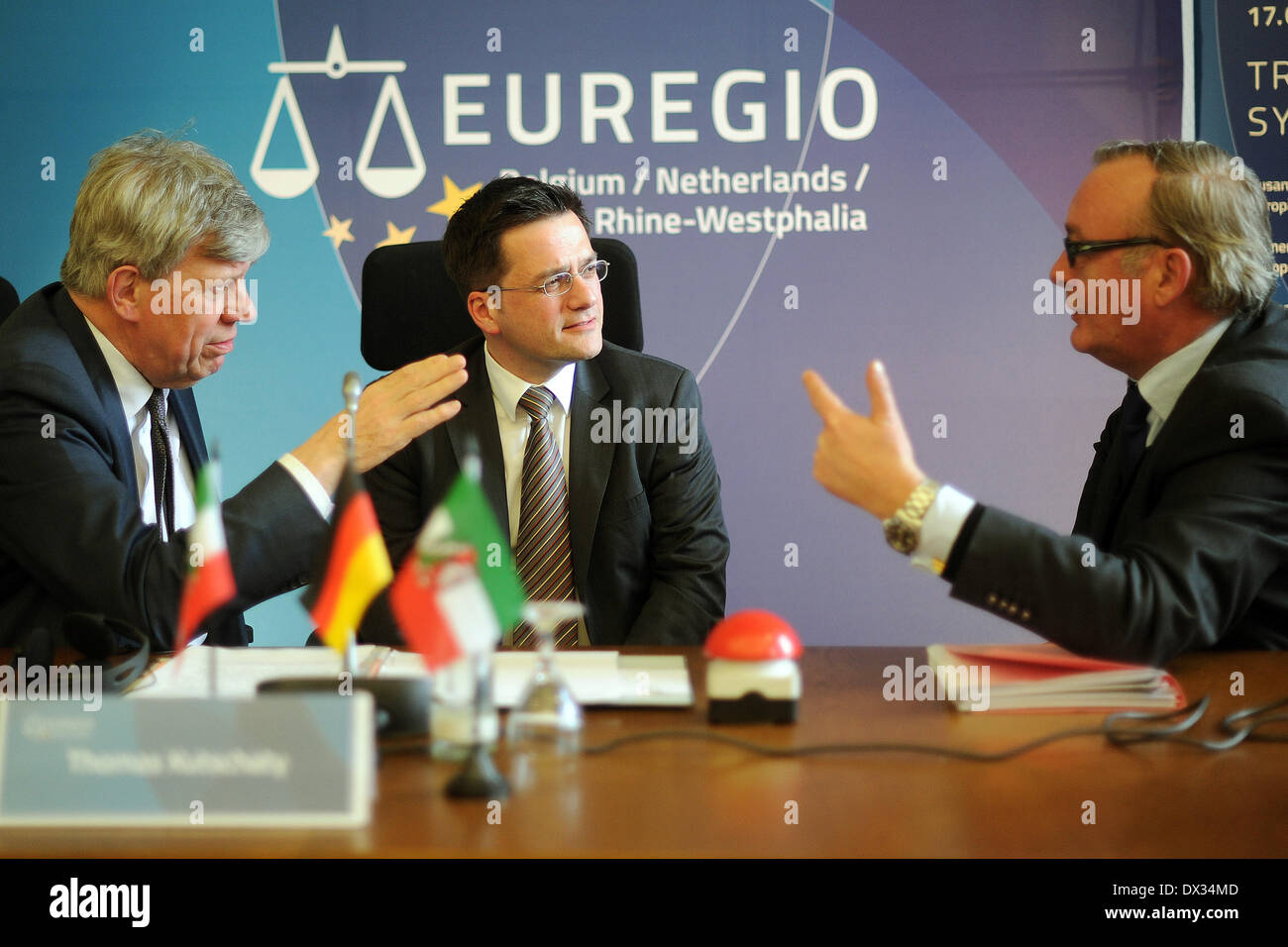 Aachen, Germany. 17th Mar, 2014. Dutch Minister of Justice Ivo ...
