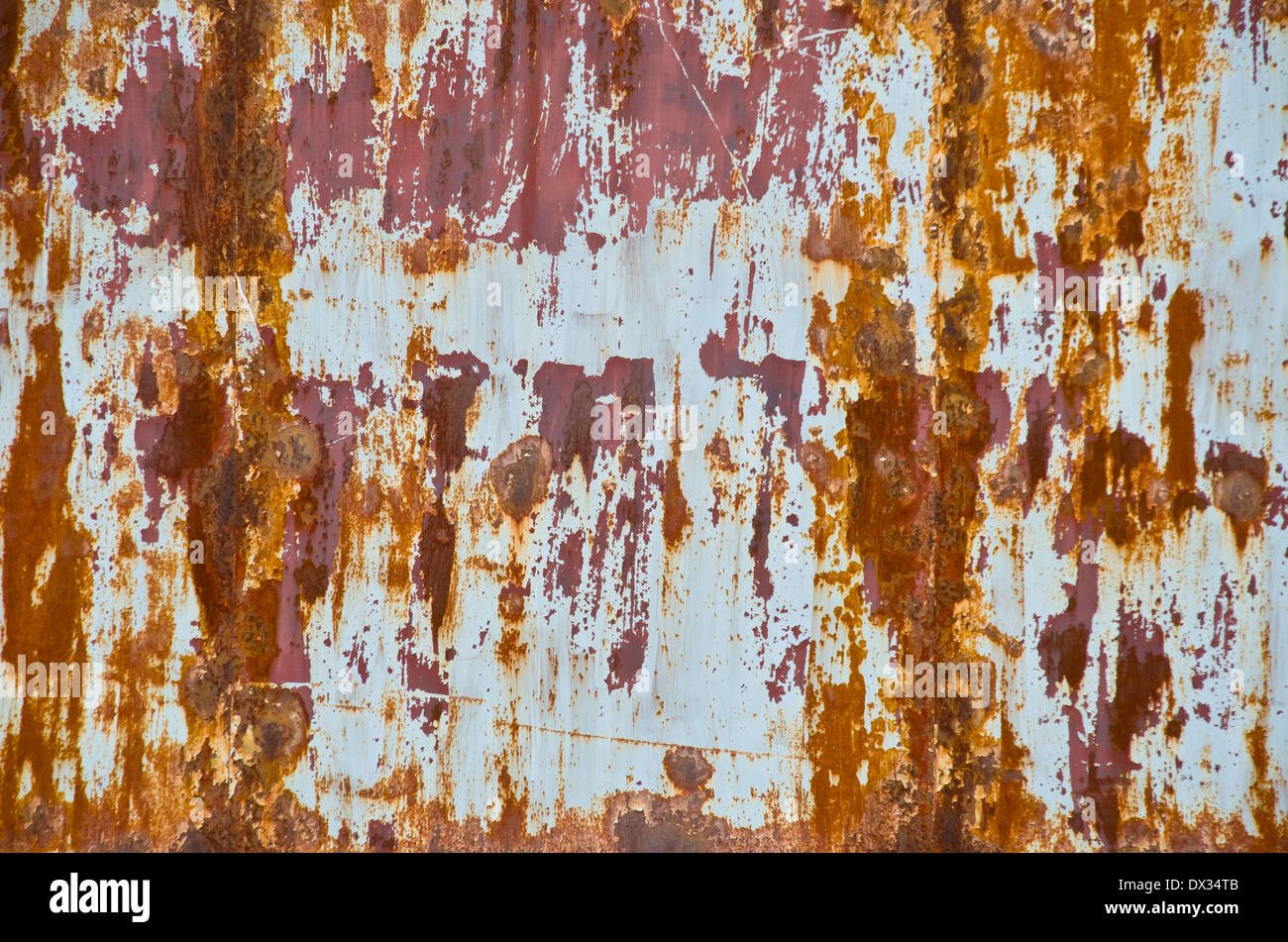 rusty on steel wall background Stock Photo - Alamy