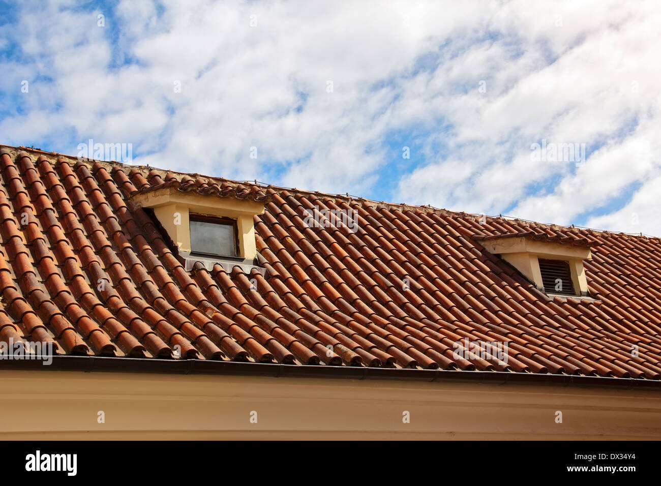 Garret windows hi-res stock photography and images - Alamy