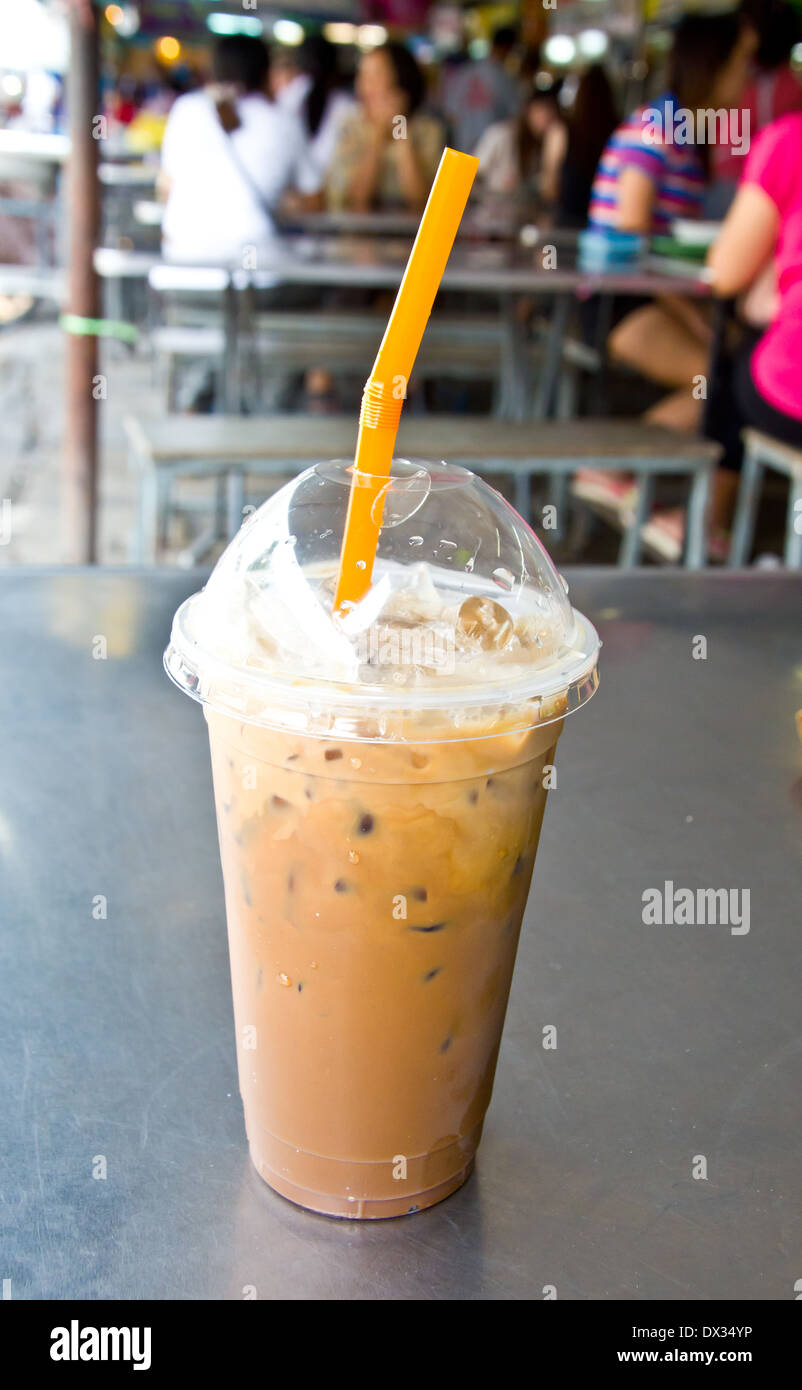 iced coffee for fresh beverage Stock Photo - Alamy