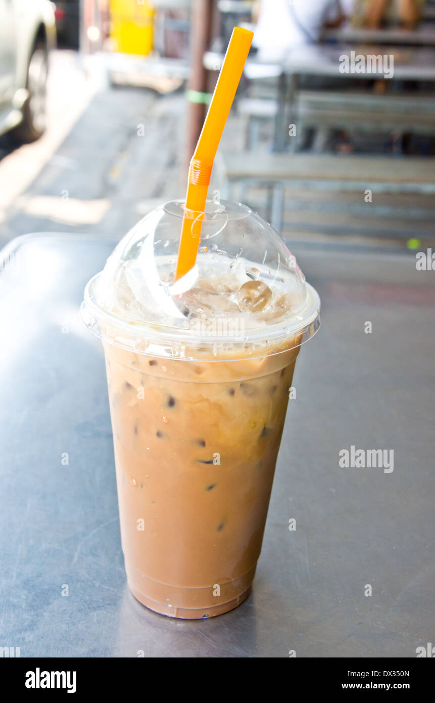 iced coffee for fresh beverage Stock Photo - Alamy