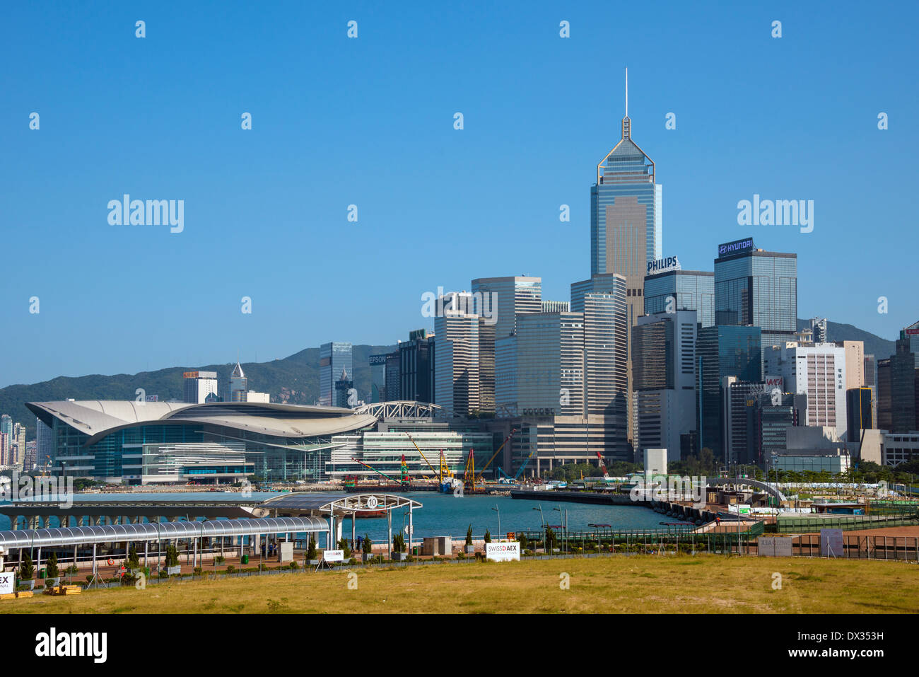 Hong Kong Waterfront Stock Photo - Alamy