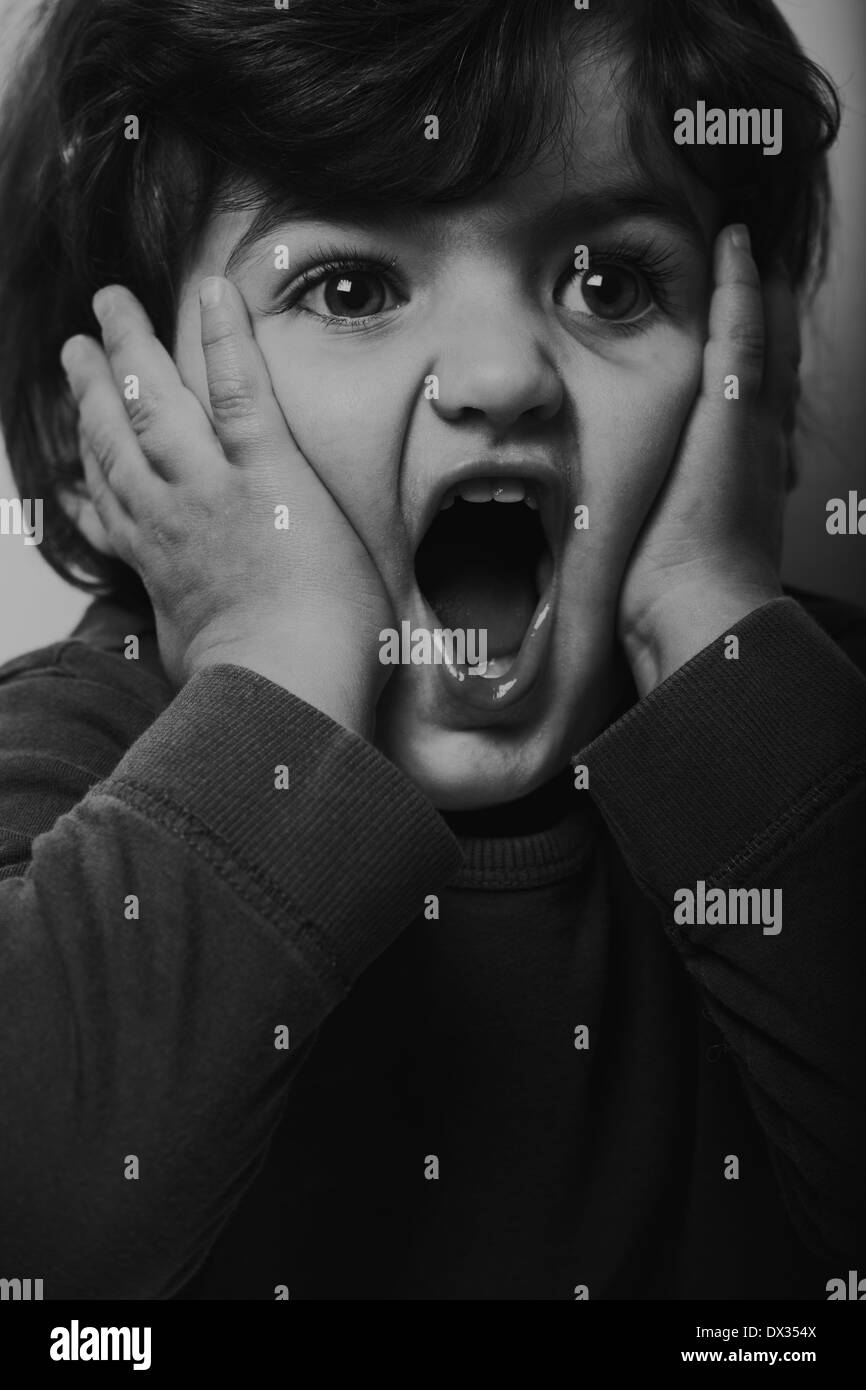 Boy make faces hi-res stock photography and images - Alamy