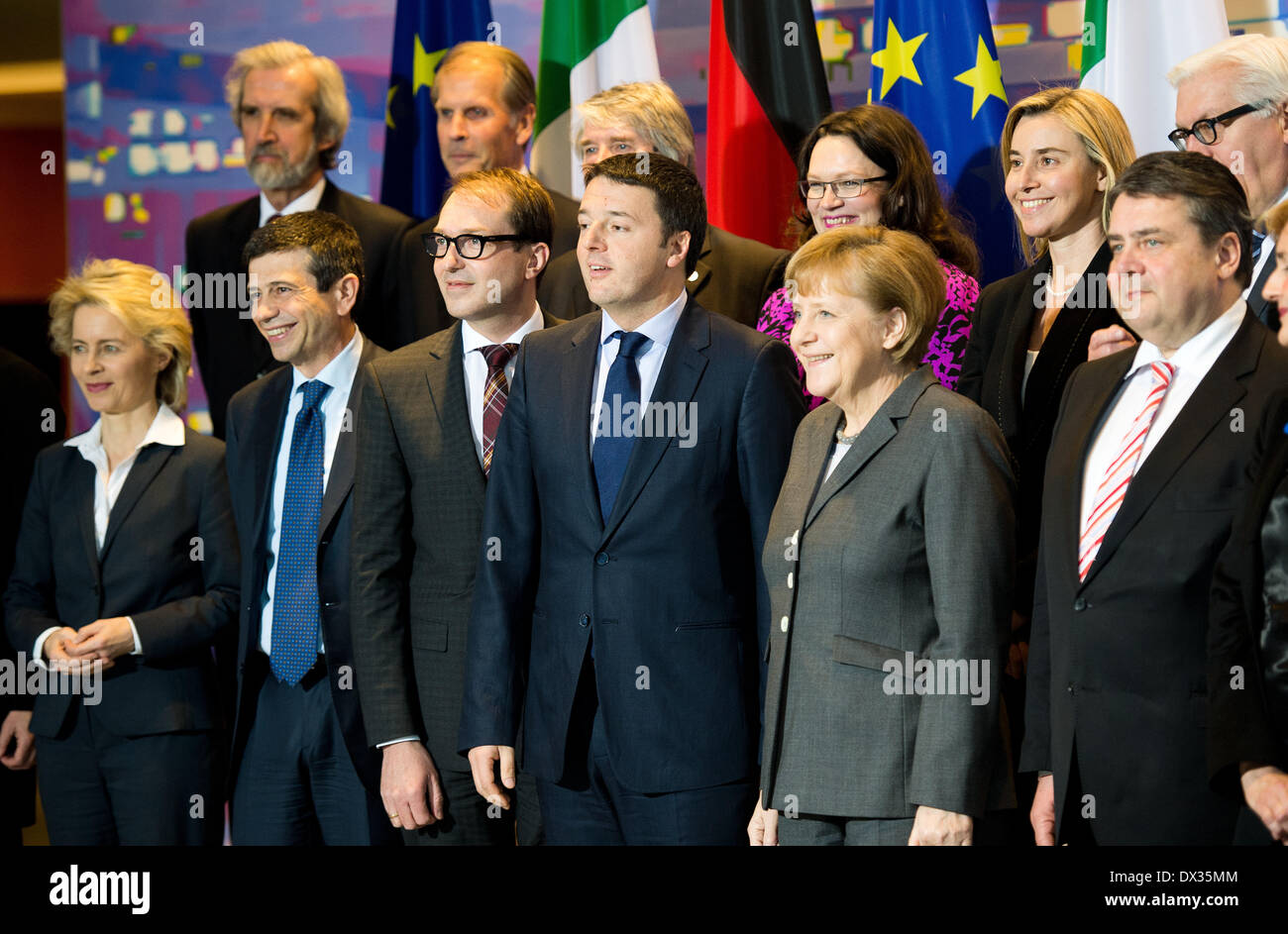 Berlin, Germany. 17th Mar, 2014. German Chancellor Angela Merkel (CDU ...