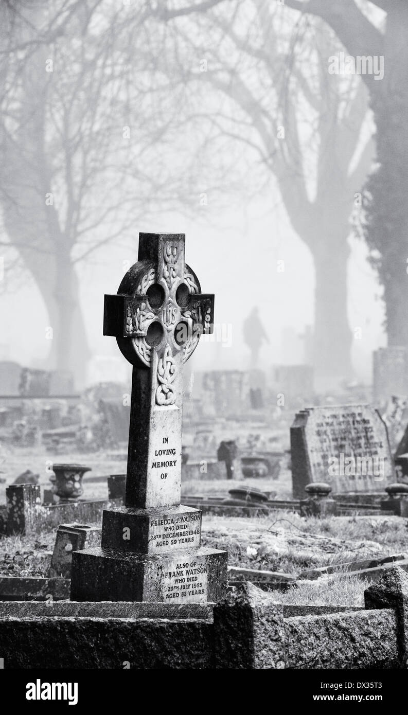 Gravestones white background hi-res stock photography and images - Alamy