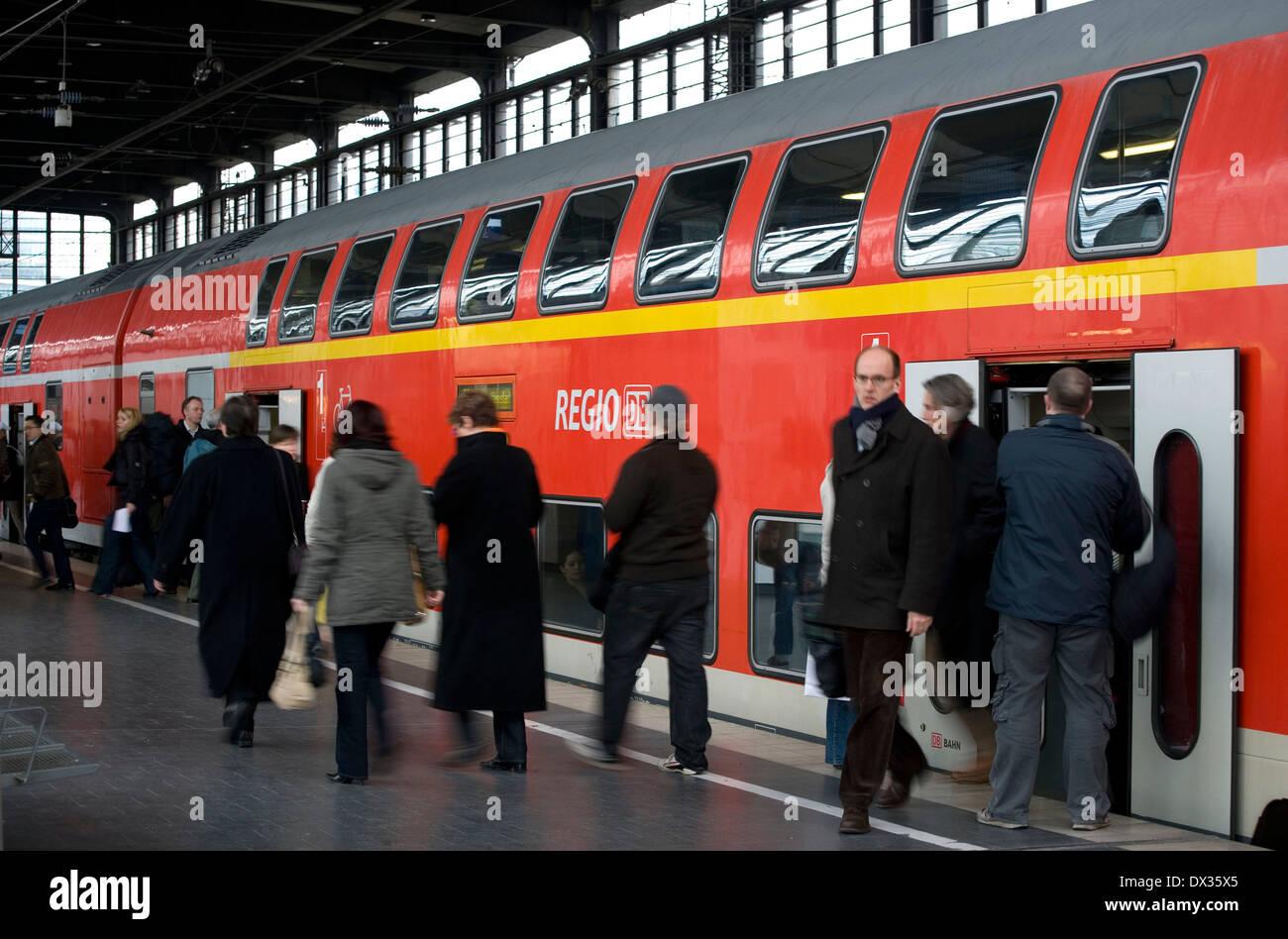 Regional rail travelers hi-res stock photography and images - Alamy