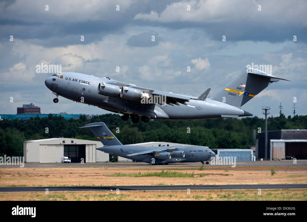 Boeing C -17 Globemaster III Stock Photo - Alamy