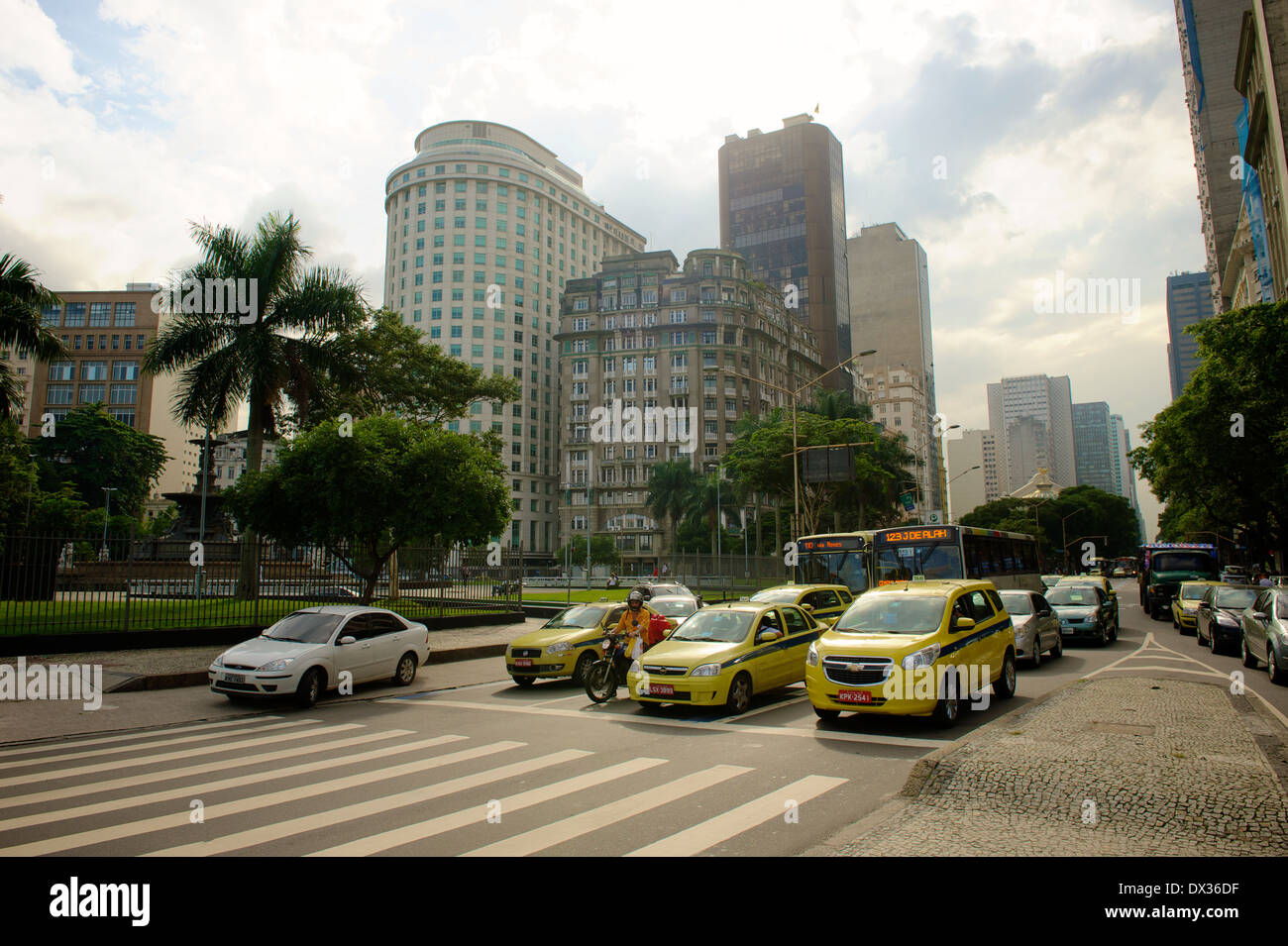 Brazil - Rio de Janeiro - Taxi Stock Photo - Alamy